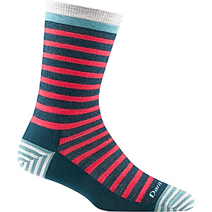 Darn Tough Women's Morgan Crew Lightweight Lifestyle Sock (Style 6039) - Dark Teal, Medium