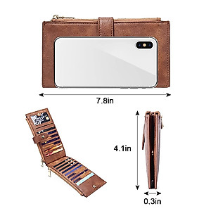 CLUCI Backpack Bundles with Wallet for Women