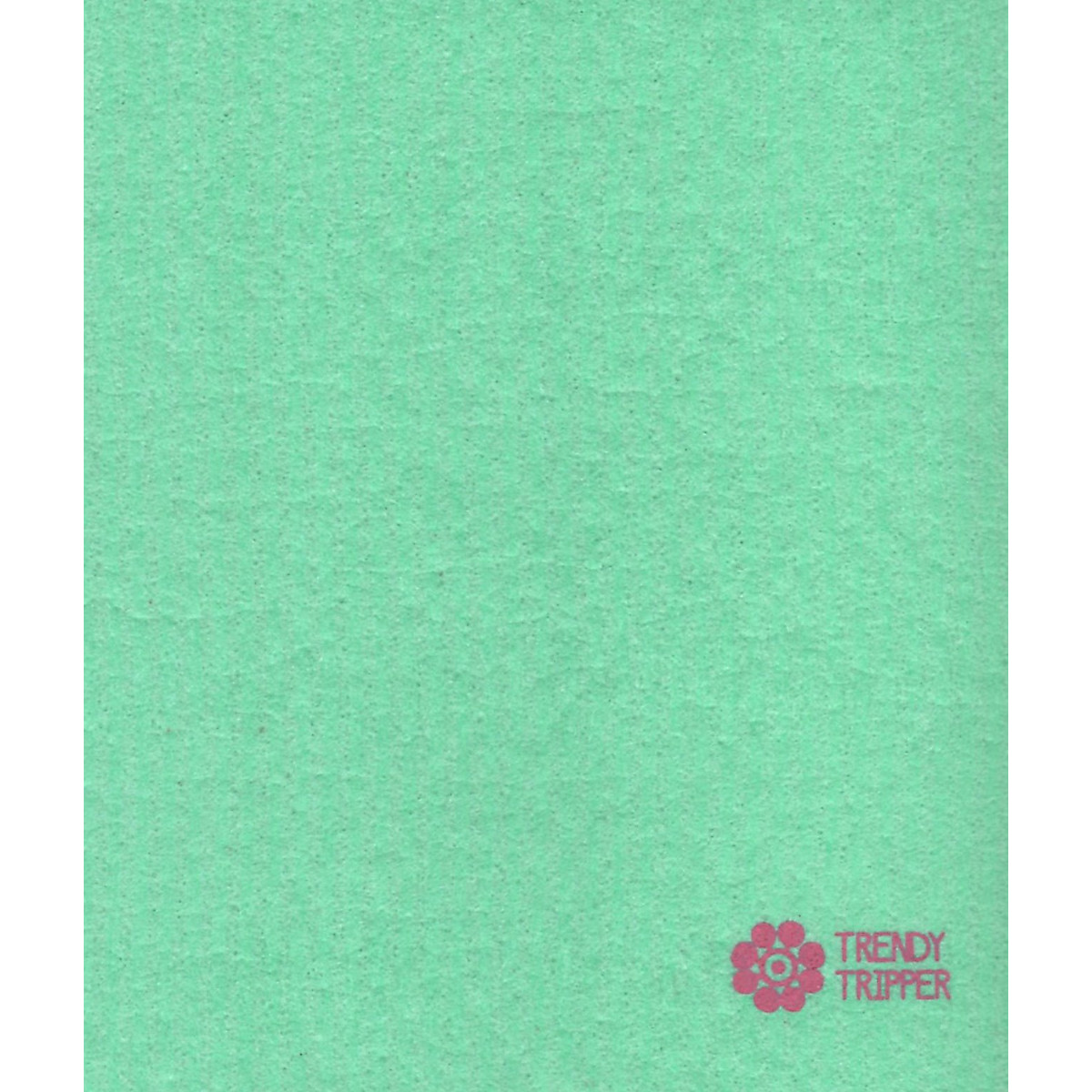 Swedish Dishcloths, Reusable Set of 4-B (FOUR) Solid Mixed Colors (Blue, Grey, Orange, Green)