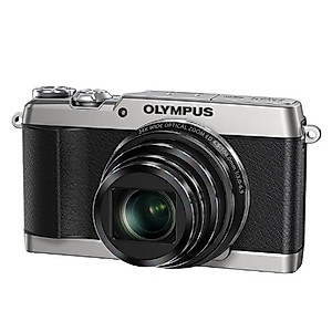 Olympus SH-1 16 MP Digital Camera (Silver) - International Version (No Warranty)