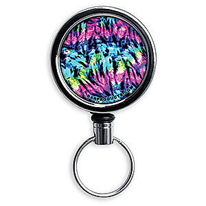 BarConic Mini Bottle Opener with Retractable Reel – Tie Dye