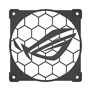 Savant PCs ROG 120mm Case Fan Radiator Grill Cover (Black)