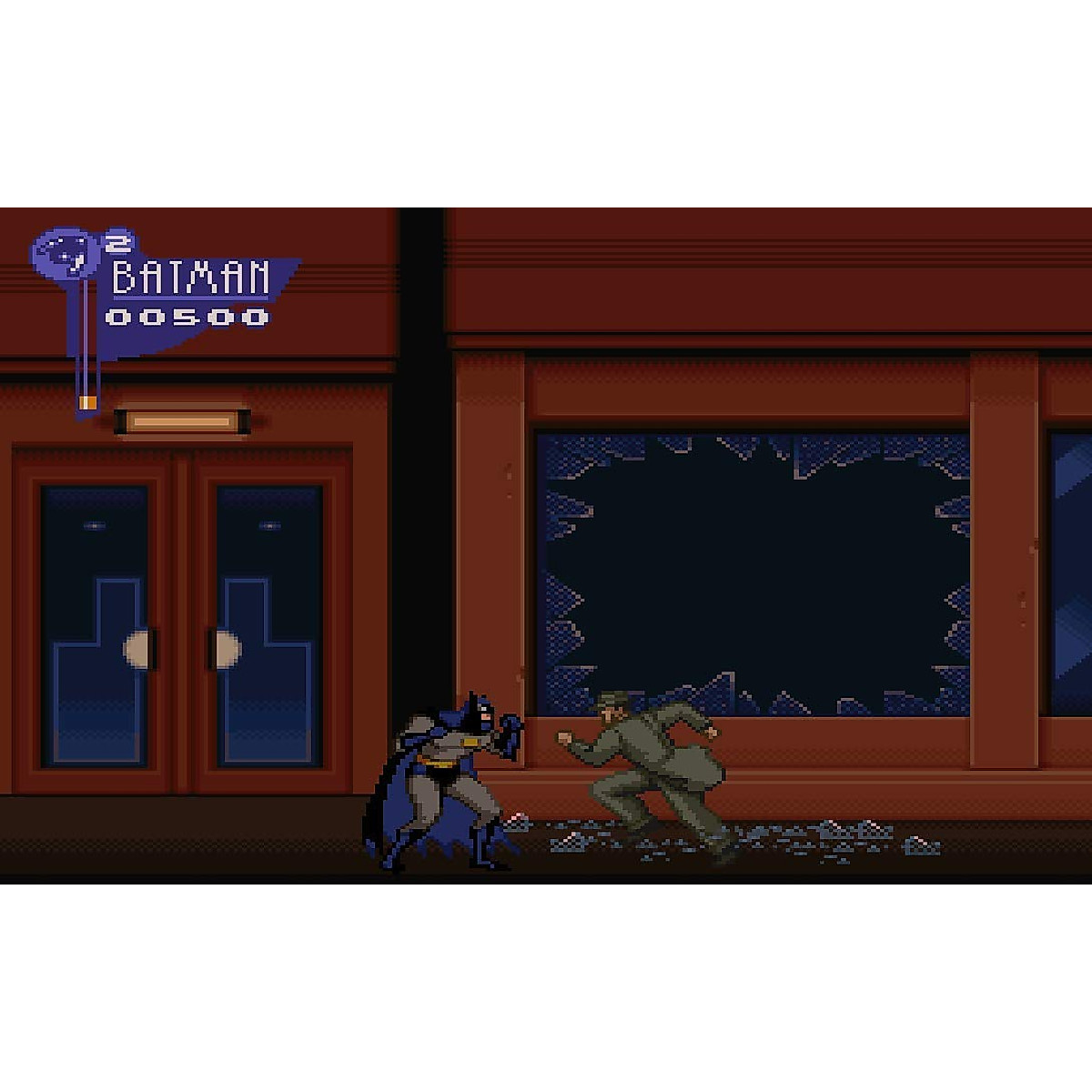 The Adventures of Batman & Robin - (Super Nintendo, SNES) Reproduction Cartridge