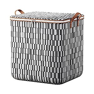 Clothes Storage Bag, Wardrobe Sorting Storage Box, Portable Winter Cup Storage Box, Durable Non-Woven Fabric Storage Bag, Store Two Quilts of Less Than 12kg