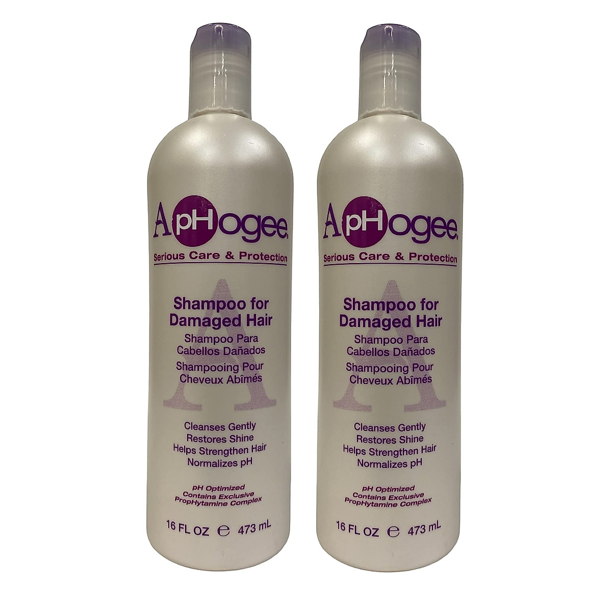 ApHogee Shampoo for Damaged Hair 16oz "Pack of 2"