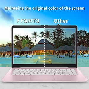 F FORITO 2 Pack 14 inch Anti Glare Laptop Screen Protector, Anti Scratch & Anti Fingerprint Screen Filter Compatible with 14" HP/DELL/ASUS/Acer/Samsung/Lenovo/Toshiba with 16:9 Aspect Ratio Laptop