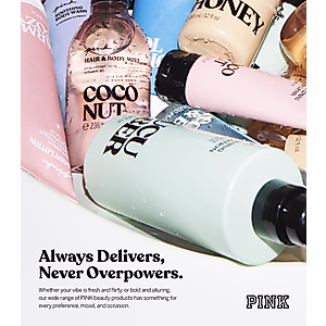 Victoria's Secret PINK 4 Piece Merry Mini Mists Gift Set: Warm & Cozy and Fresh & Clean, Assorted Scents