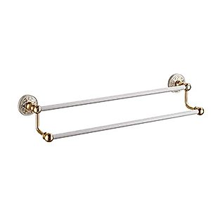 JJZXD Bar Towel Towel Holder for Kitchen Bathroom Laundry Room Non-Drilling Wall Mounted Hanging Towel Holder