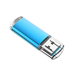 TOPESEL 128GB USB 3.0 Flash Drive, High Speed Thumb Drive USB Flash Drive USB Memory Stick for Data Storage (Blue)