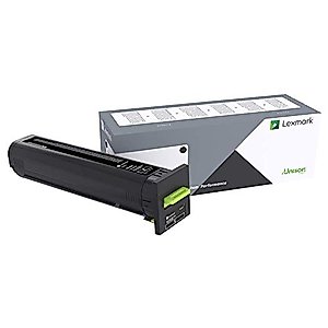 Lexmark Extra High Yield Black Return Program Toner Cartridge for US Government, 33000 Yield (72K0XKG)