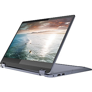 Lenovo Flex 3i 2-in-1 Chromebook for College Students,15.6 Inch FHD Touchscreen Laptop, Intel Celeron N4500, 4GB RAM, 64GB eMMC+128GB SD Card, Intel UHD Graphics, Chrome OS, Abyss Blue, PCM