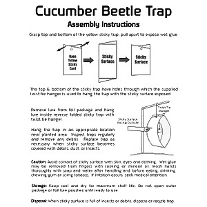 VivaTrap VT-103 Cucumber Beetle Trap & Lure (2 Pack)