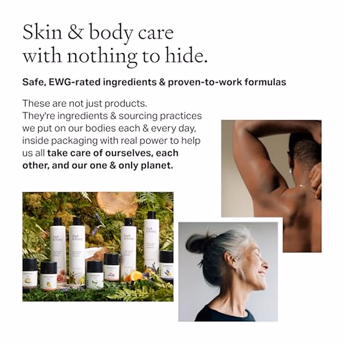 Each & Every All Natural Deodorant for Women & Men - Sensitive Skin, Plant-Based, Baking Soda & Aluminum-Free Deodorant - Clean Long Lasting 24 Hr Odor Control - Lavender & Lemon Travel Size, 2.5oz