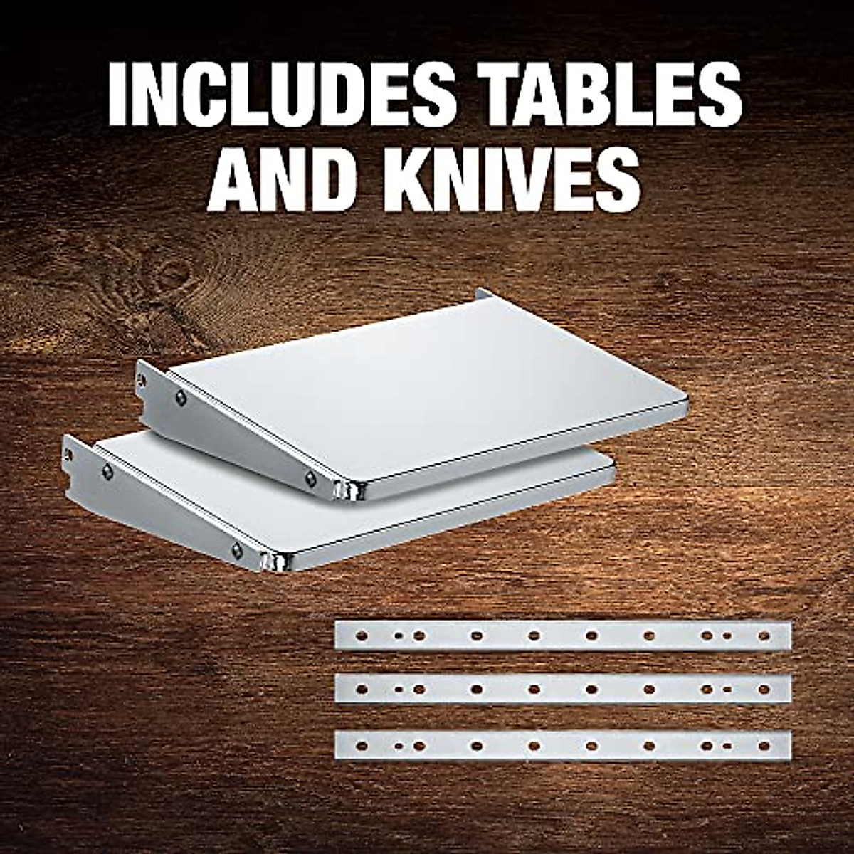 DEWALT Thickness Planer, 13-inch 3 Knife for Larger Cuts, 20,000 RPM Motor (DW735X)