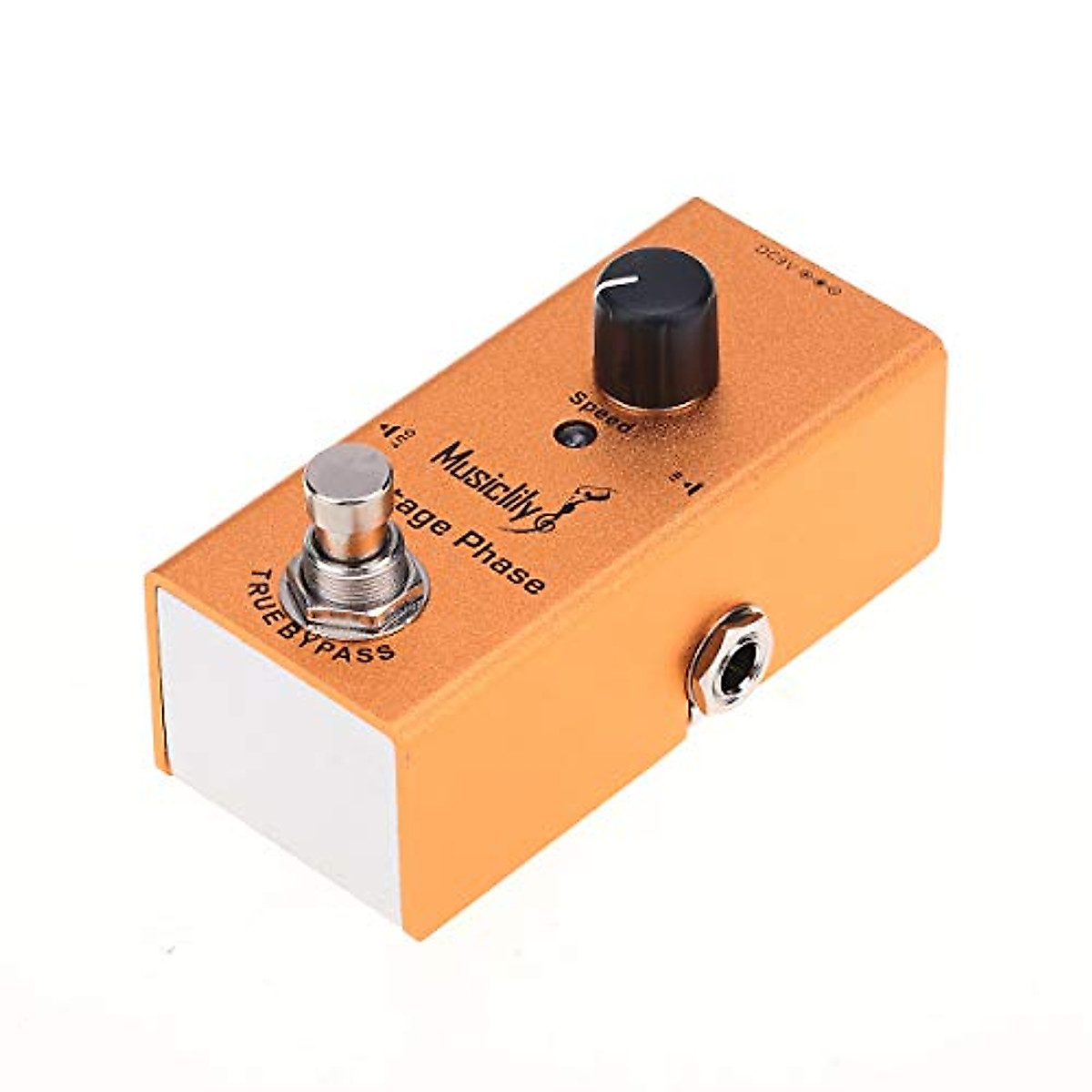 Musiclily Basic Vintage Phase Electric Guitar Effects Pedal DC 9V Adapter Powered True Bypass