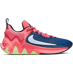 Nike Men's Giannis Immortality 2 Athletic Basketball Shoes (Dark Marina Blue/Pink) US Size 9.5 M