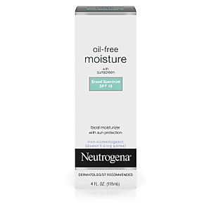 Neutrogena Oil-Free Moisture With Broad Spectrum Spf 15 Sunscreen, 4 fl. oz.