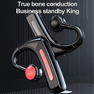 Delarsy #wzcw8F Bon-E Conduction Headphonesopen Ear Headphones Sports Wireless Earphones Bluetooth Headphones with Built-in Micfor Ru