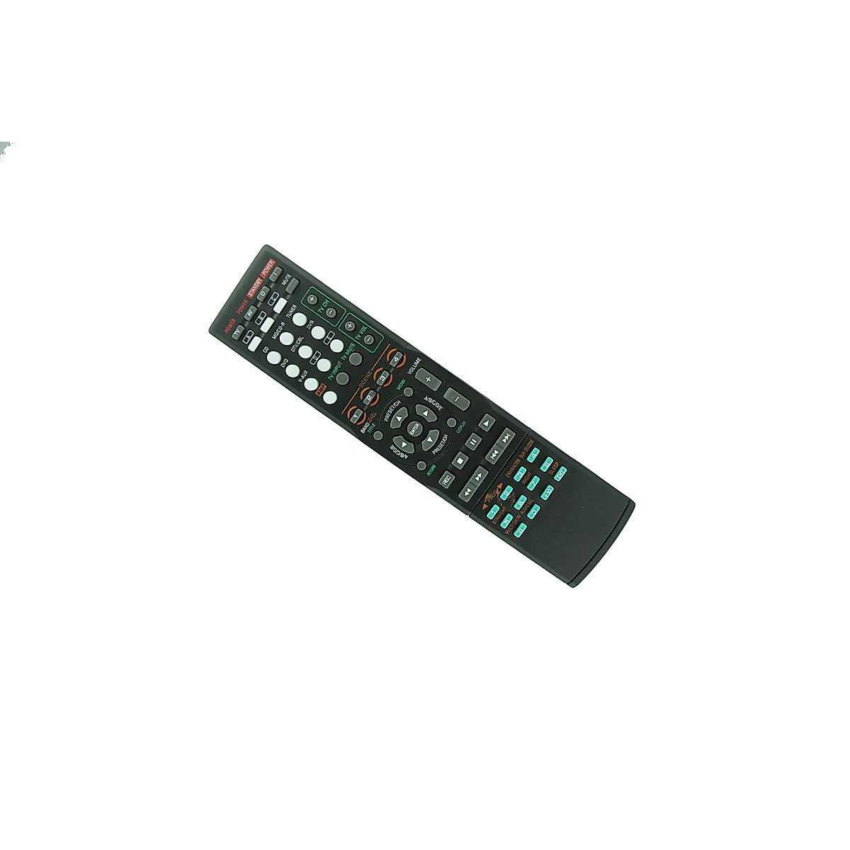 HCDZ Replacement Remote Control for Yamaha HTR-6150 HTR-6150BL HTR-6160 HTR-6160BL RAV285 WN058300 RX-V863 RX-V863BL RX-V663 RX-V663BL 7.1-Channel Home Theater AV Receiver