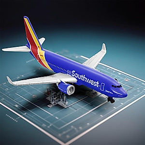 Sky Trek Model Airplanes Southwest Airplane Airlines Plane Aircraft Model for Display Collection and Gifts.
