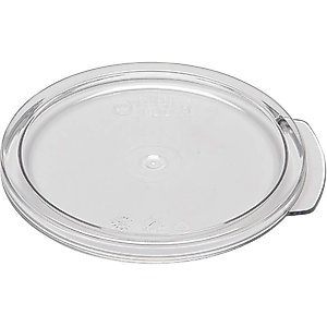 Cambro RFSCWC1135 Camwear Cover for 1 qt. round storage container clear - Case