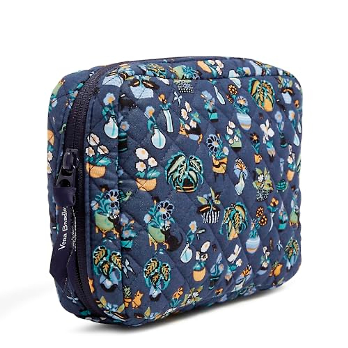 Vera Bradley Women's Cotton Cord Organizer, Plants - Recycled Cotton, One Size