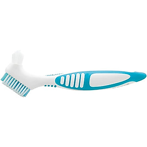 Paro Clinic Denture Brush Hard and Soft bristles Combo Perfect Grip Swiss Made. Cleans Your dentures, retainers and Night Guards! Pack of 3