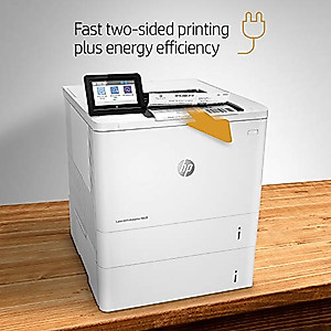 HP LaserJet Enterprise M609x Monochrome Duplex Printer with One-Year, Next-Business Day, Onsite Warranty and Extra Paper Tray (K0Q22A)