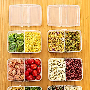 Slice Cheese Container for Fridge with Flip Lid, Vegetable and Fruit Fresh-Keeping Box with Folding Fork Cheese Slice Storage Box (B)