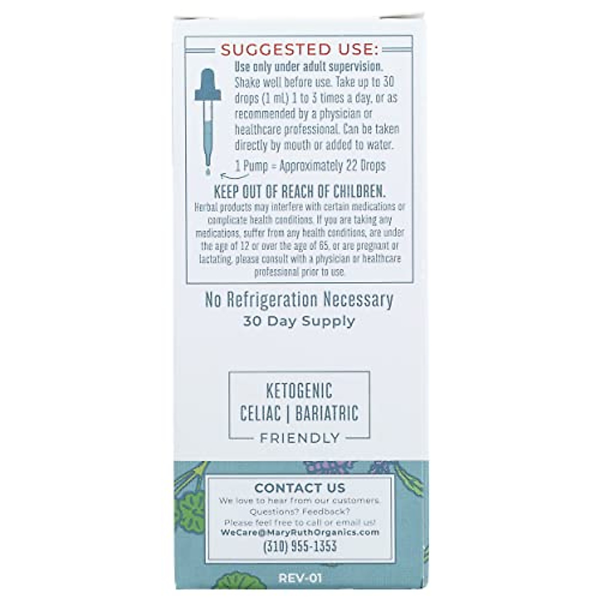 Mary Ruth's Organic Kids Focus & Attention Drops, 1 FZ