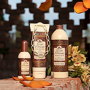 Tesori d’Oriente Bubble Bath for Women, Foaming Bath, Bath Bubbles for Women Relaxing, Luxurious Body Wash for Women & Skin Care- 500 Ml-16.91 us Fl Oz- [Italian Import ]-(Byzantium)