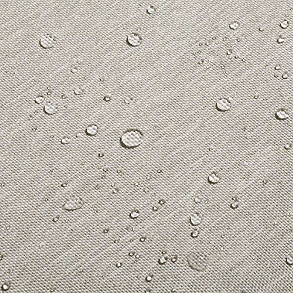 Classic Accessories Montlake Water-Resistant 23 x 25 x 5 Inch Rectangle Outdoor Seat Cushion, Patio Furniture Chair Cushion, Heather Grey, Patio Furniture Cushion Covers