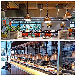 YMJOINMX Food Heat Lamp 2 Pack Food Warmer Lamp with Bulb Food Heating Lamp Commercial Food Service Heat Lamp 110v