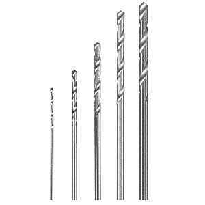 uxcell High Speed Steel Straight Shank Twist Drill Bit Set, Spiral Rotary Tool 1mm-3mm Drilling Dia
