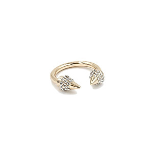 Spike Collection - Gold Bling Ring
