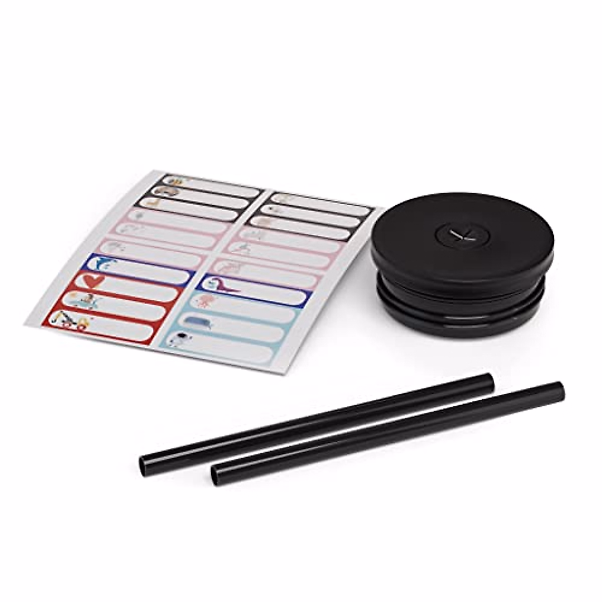 IRON °FLASK Kids Tumblers with Lids & Straws Cup - Double Walled, Drinking Cup Vacuum Insulated Stainless Steel Cups for Hot & Cold Drinks - Non-Slip, Splash & Spill Proof, 12 Ounces