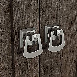 Bush Furniture Salinas Kitchen Pantry Cabinet with Doors, Ash Brown