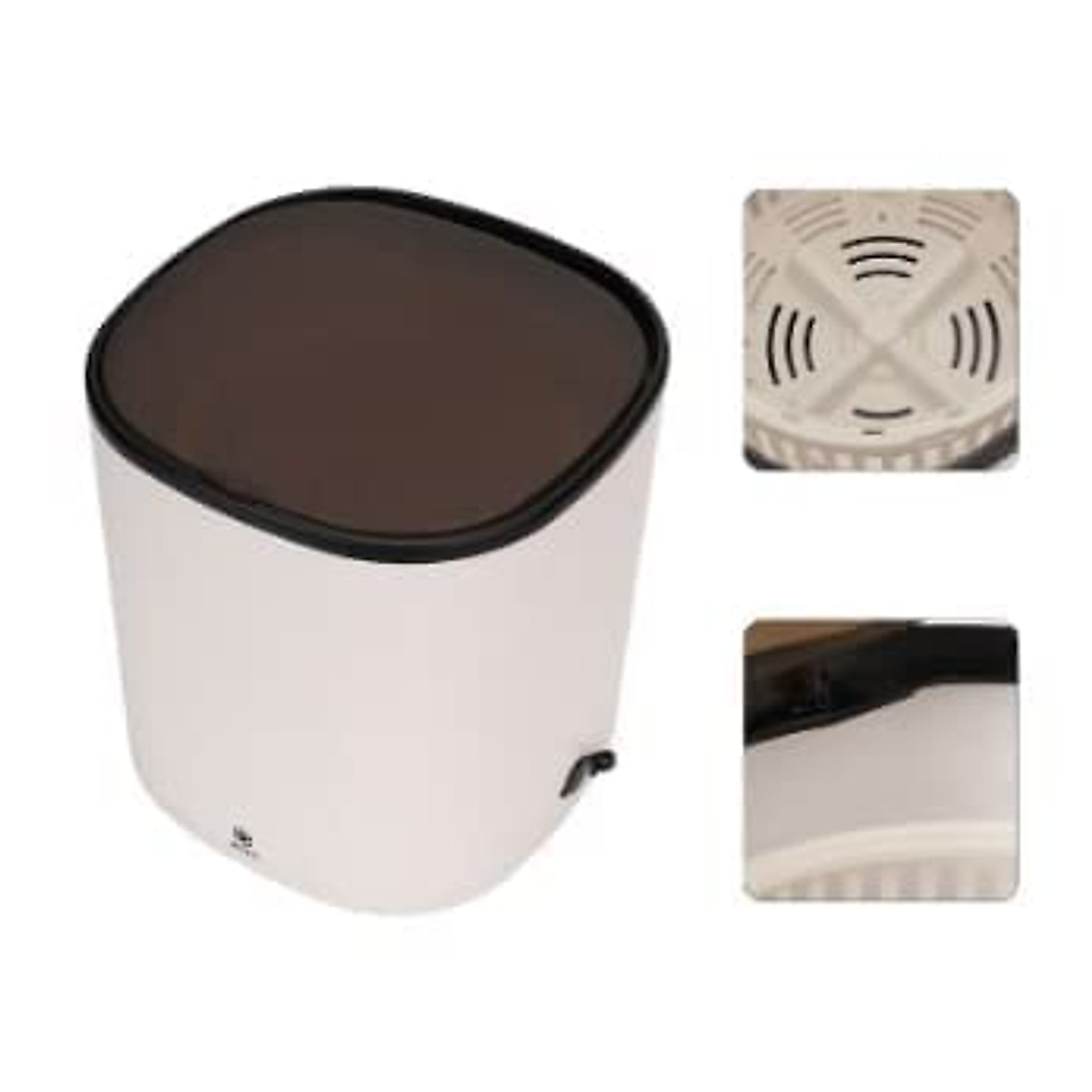 4.5 Litre Mini Lingerie Washer, Electric Blue Cleaning Washer with Wash and Spin Cycles and Drainage Basket Function, Built in Drainage Basket, Non Slip Rubber Sole, for Dormitory Home Use