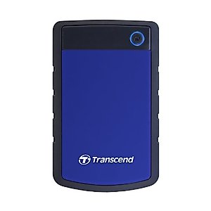 Transcend 4TB USB 3.1 Gen 1 StoreJet 25H3B SJ25H3B Rugged External Hard Drive TS4TSJ25H3B Blue