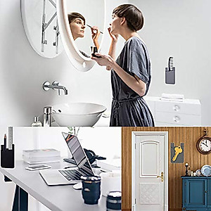 EGALO Phone Card Holder, Cell Phone Wallet, Ultra-Slim Silicone 3M Adhesive Stick-on ID Credit Card Phone Case Pouch Sleeve Pocket for Smartphones (iPhone/Android/Samsung Galaxy) - 6 Pack