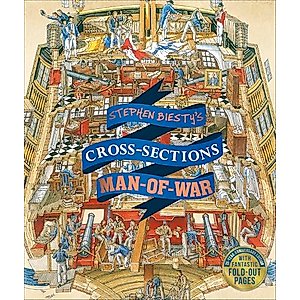Stephen Biesty's Cross-Sections Man-of-War (DK Stephen Biesty Cross-Sections)