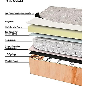 FULife 105" w L-Shaped Modular Reversible Sectional Corner Sofa with Pull Out Sleeper Bed,Adjustable Headrest,Storage Ottoman and 2 Stools,Multi-Functional Convertible Upholstered 5-Seat Sofá&Couch