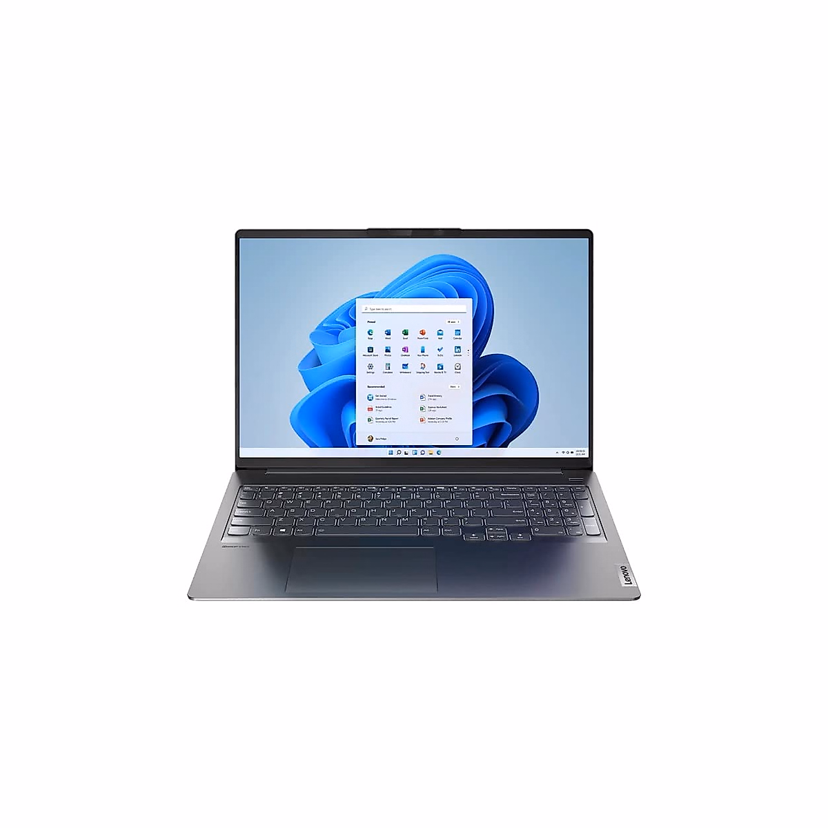 Lenovo Ideapad 5 Pro 16" 2.5K QHD (2560 x 1440) IPS Laptop | AMD Ryzen 5 5600H Six-Core | 8GB RAM | 512GB SSD | AMD Radeon RX Vega6 | Backlit Keyboard | Windows 11 Home | Gray | With USB3.0 HUB Bundle