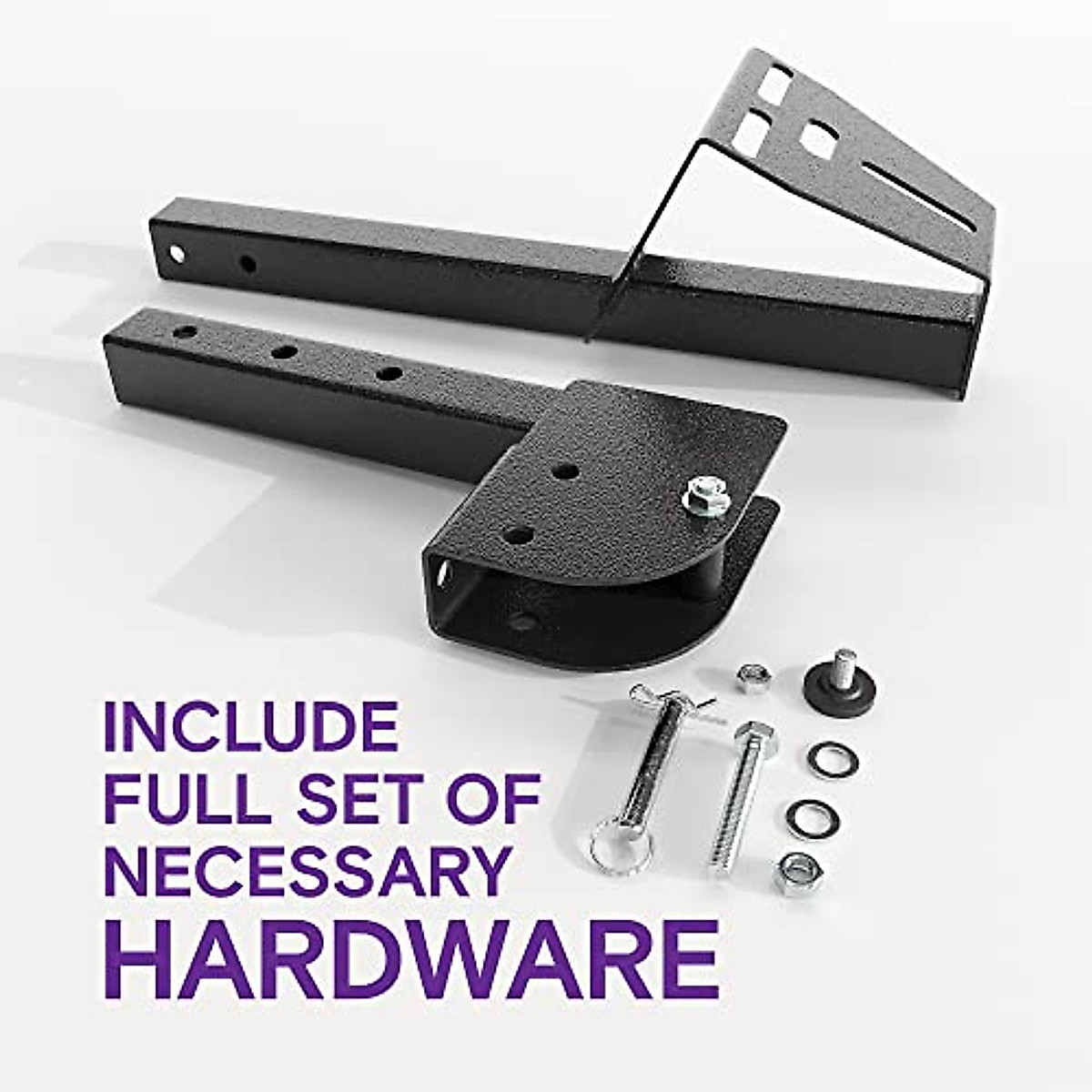 FIXA TOOLS Hitch tire Carrier Foldable Construction for SUV Easy Hitch Mount Collapsible Mount Rack Adaptor for 2-inch Receiver Front and Back Rear Tailgate
