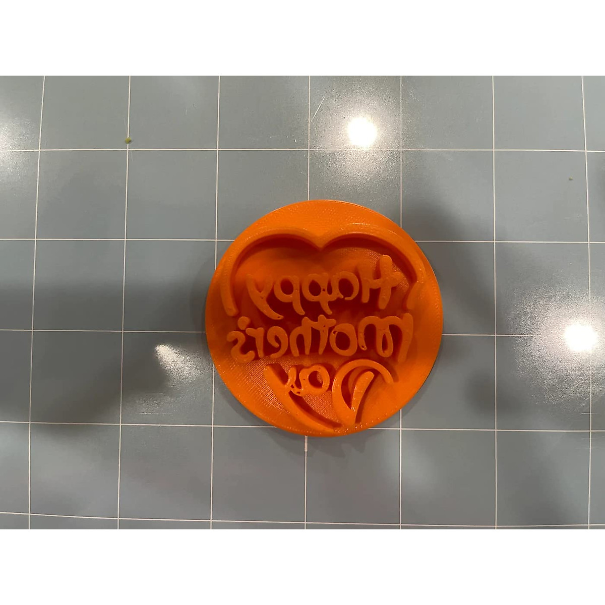 Happy Mother's Day Embosser/Stamp Cake Cookie Embosser, Icing Stam