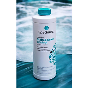 SpaGuard Hot Tub Stain and Scale Control 1 Quart with Digital Pool & Spa Care Ebook