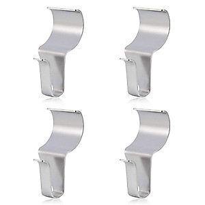 No-Hole Hooks Vinyl Siding Hangers - Low Profile- 4PK
