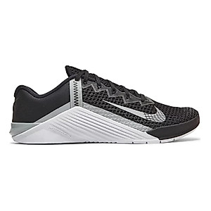 Nike Men's Metcon 6 Shoe, Black/Light Smoke Grey-white, 9