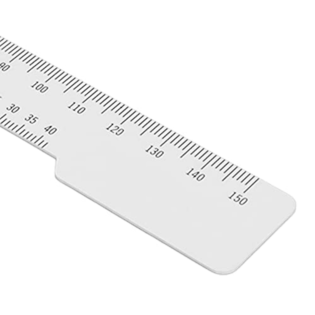 5pcs Ophthalmic PD Ruler Pupil Distance Measuring Ruler Clear Data Marking Smoothing Edges Pupillary Distance Ruler for Hospitals