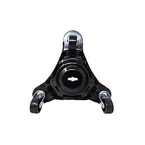 Shepherd Hardware Move-It 9442 12-Inch Steel Tri-Dolly, 300-lb Load Capacity, 12 Inch, Black